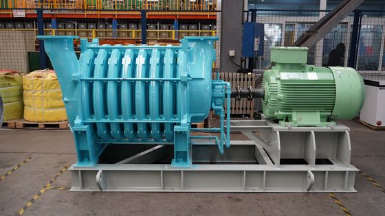 HT250 Shell Multistage Centrifugal Air Blower Airfoil Return Flow Blade ...